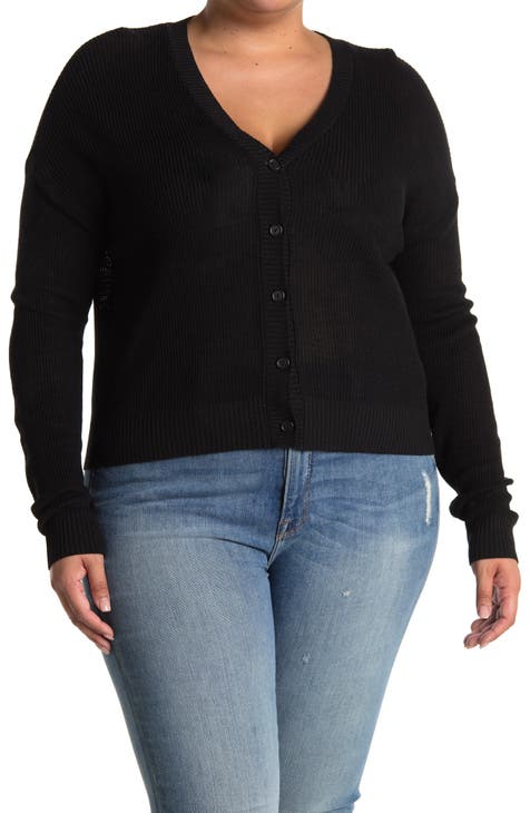 Black Cardigan Sweaters for Women | Nordstrom Rack