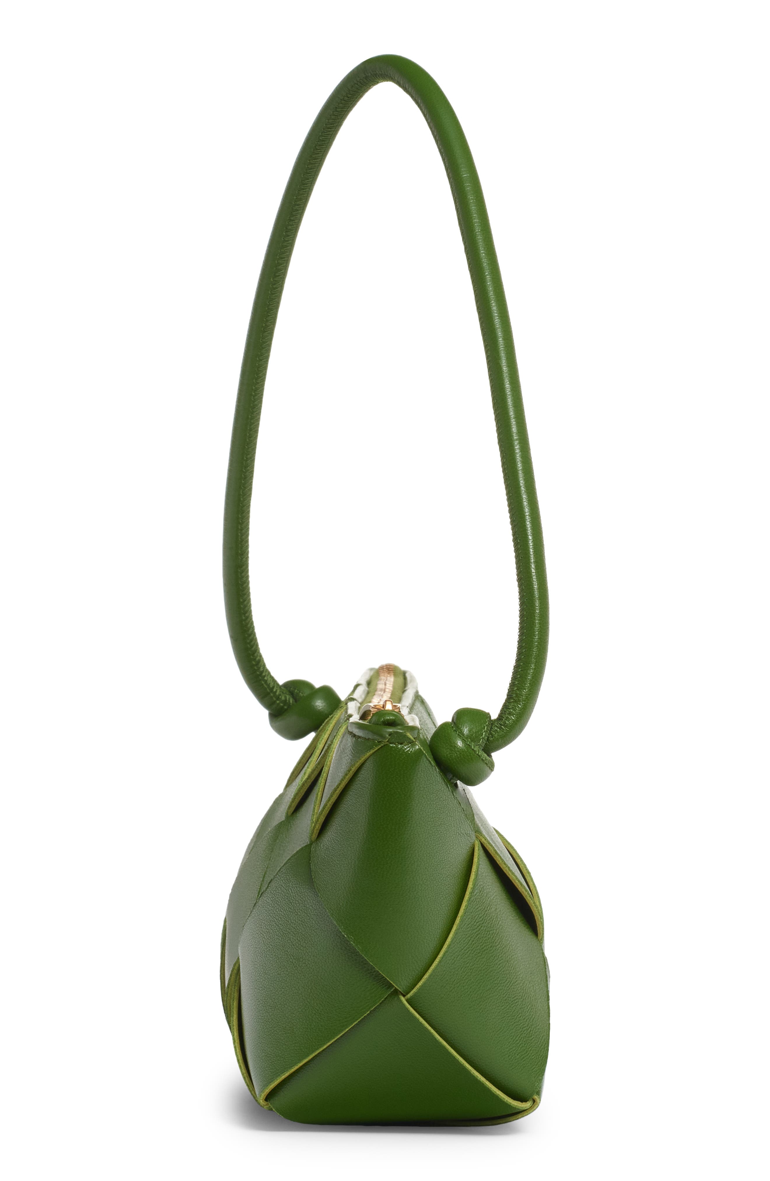 Bottega Veneta Exploded Intreccio Leather Shoulder Pouch | Nordstrom