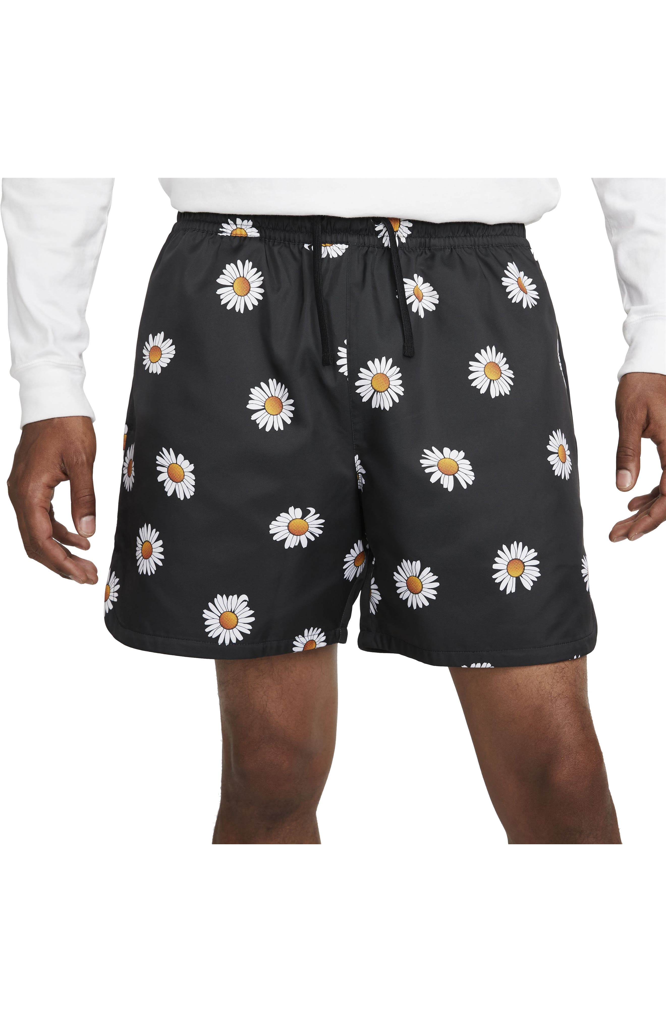 Nike Sportswear Daisy Print Flow Shorts | Nordstrom