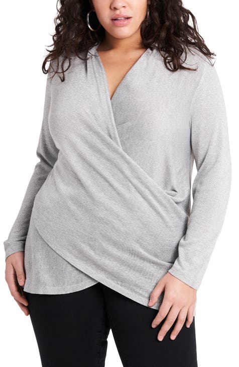 Women's Grey Tops | Nordstrom