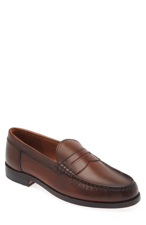 Allen Edmonds Newman Penny Loafer In Dark Chili | ModeSens