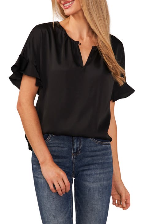 Women's Split Neck Blouses | Nordstrom