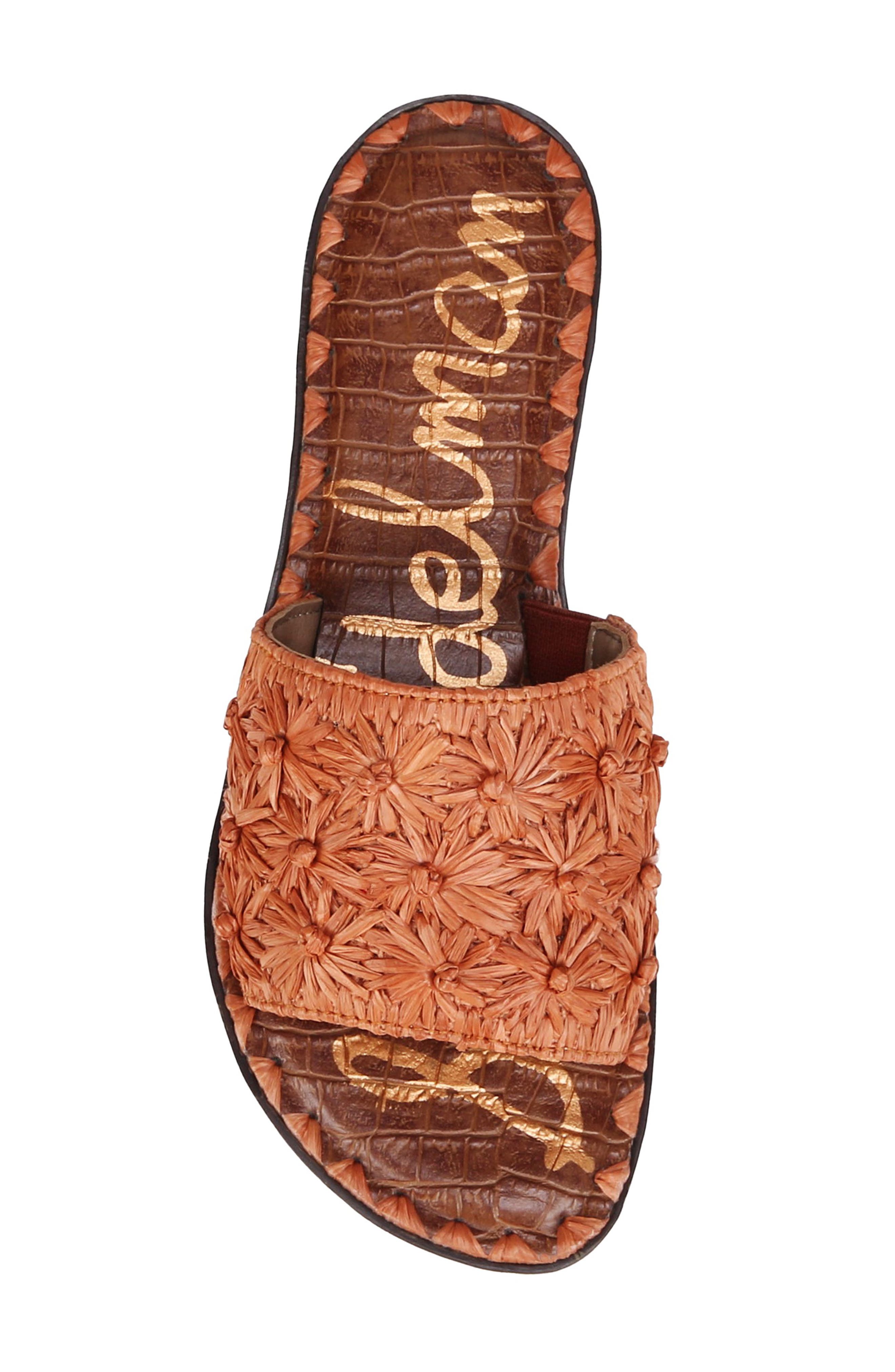 Sam Edelman Giovanna Raffia Slide Sandal (Women) | Nordstromrack