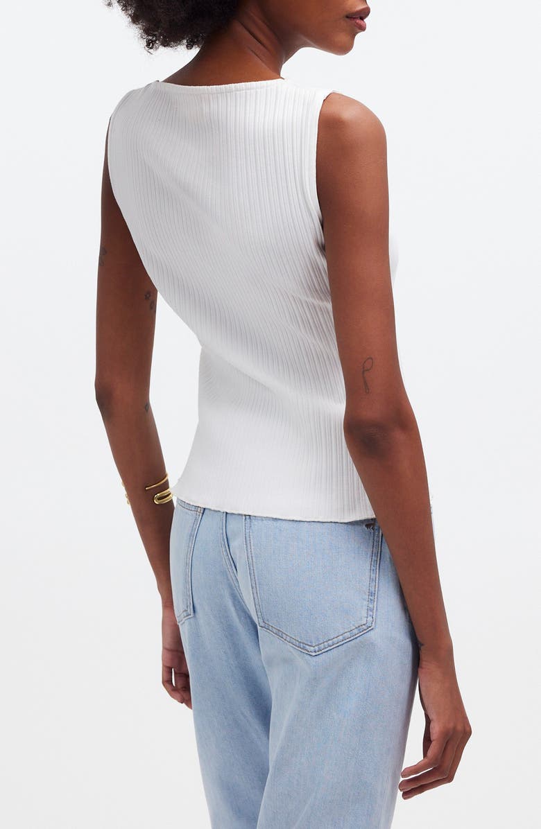 Madewell Rib Boat Neck Tank | Nordstromrack