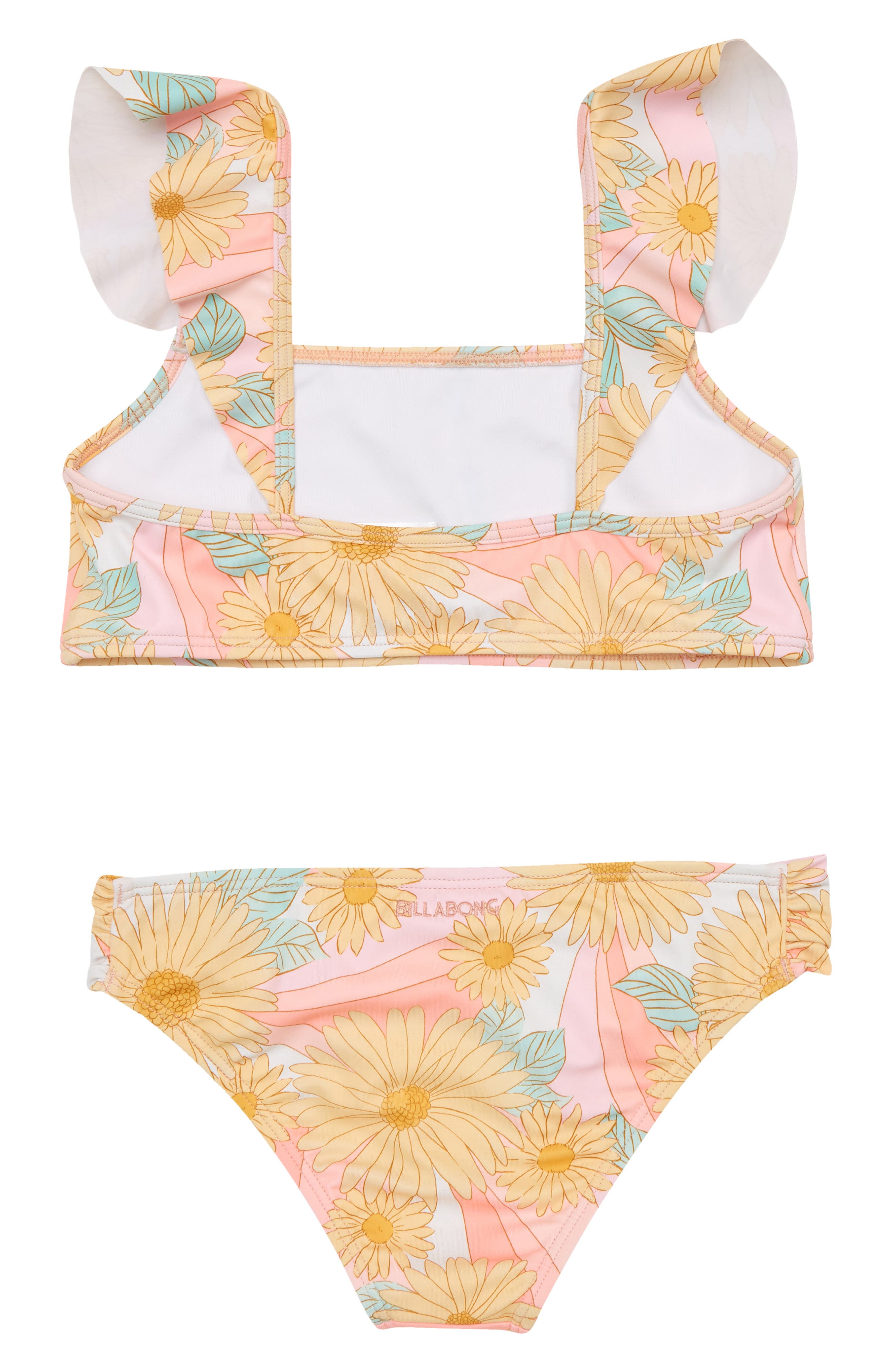 Billabong Kids' Sweet Sunset Ruffle Swim Top | Nordstrom