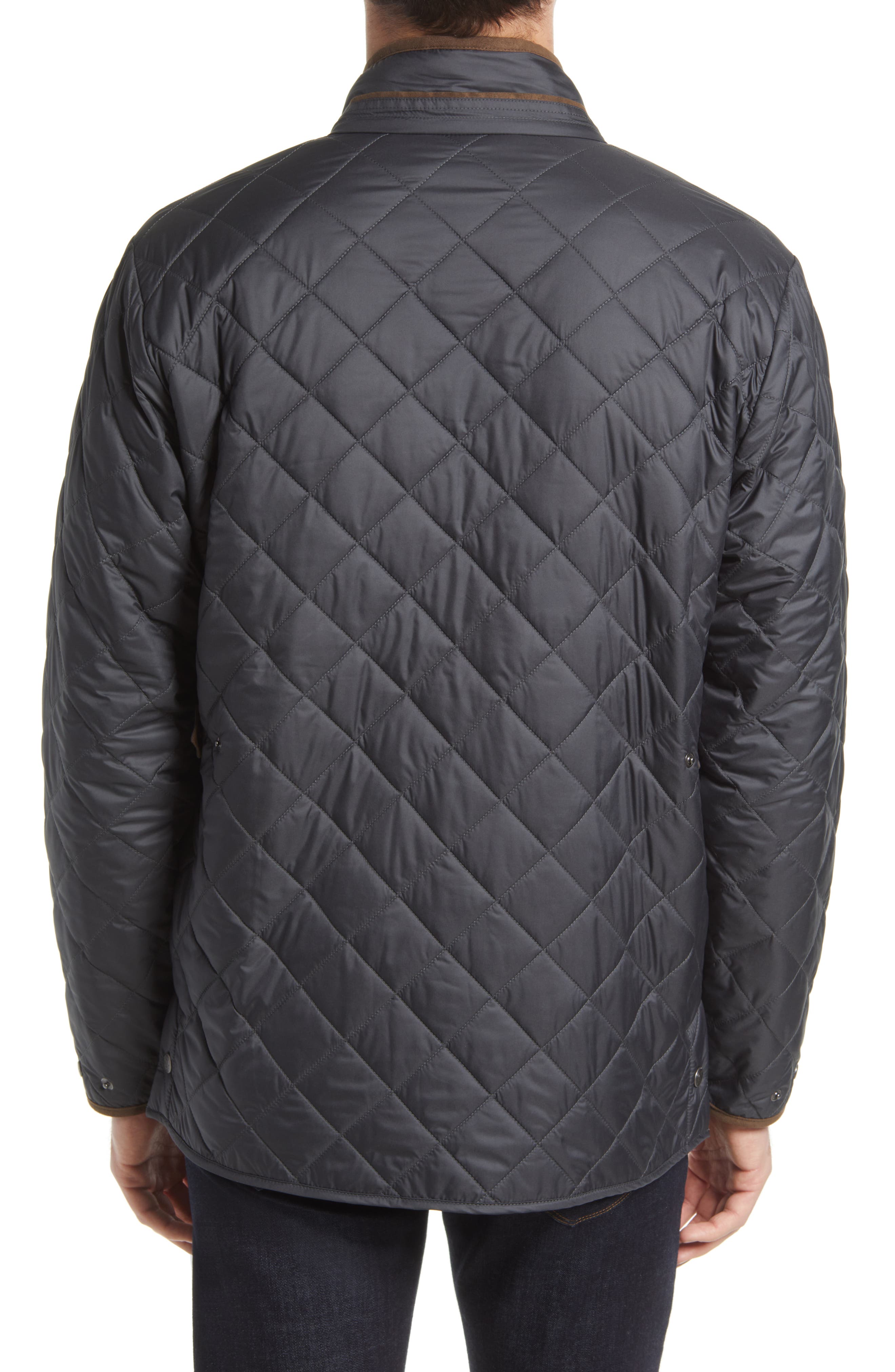 Peter Millar Suffolk Quilted Car Coat | Nordstrom
