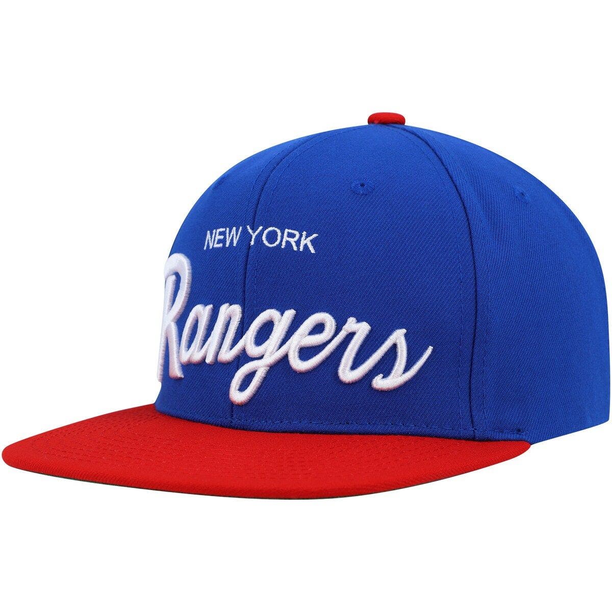 Mitchell & Ness Men's Mitchell & Ness Blue/Red New York Rangers Vintage ...