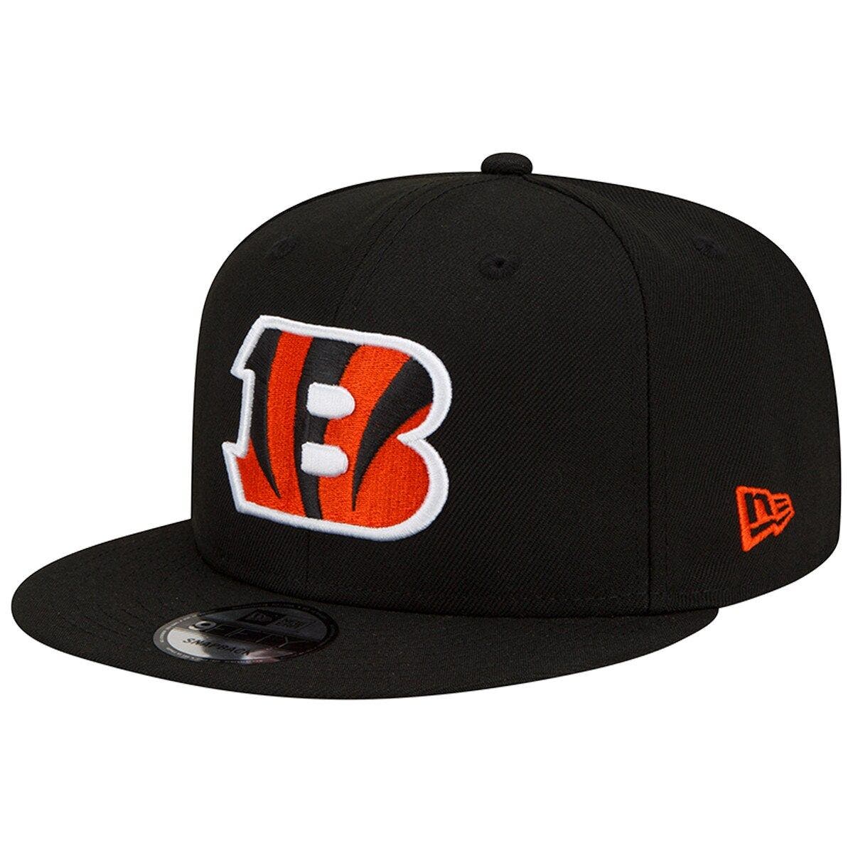 New Era Men's New Era Black Cincinnati Bengals 9FIFTY Snapback Hat ...