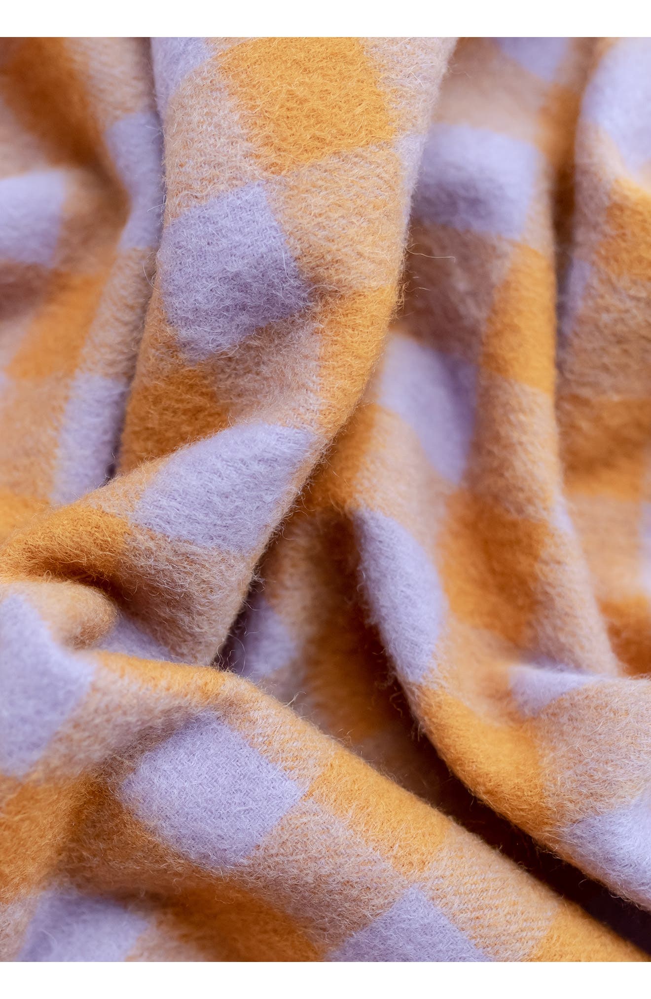 TBCo Gingham Lambswool Blanket | Nordstrom