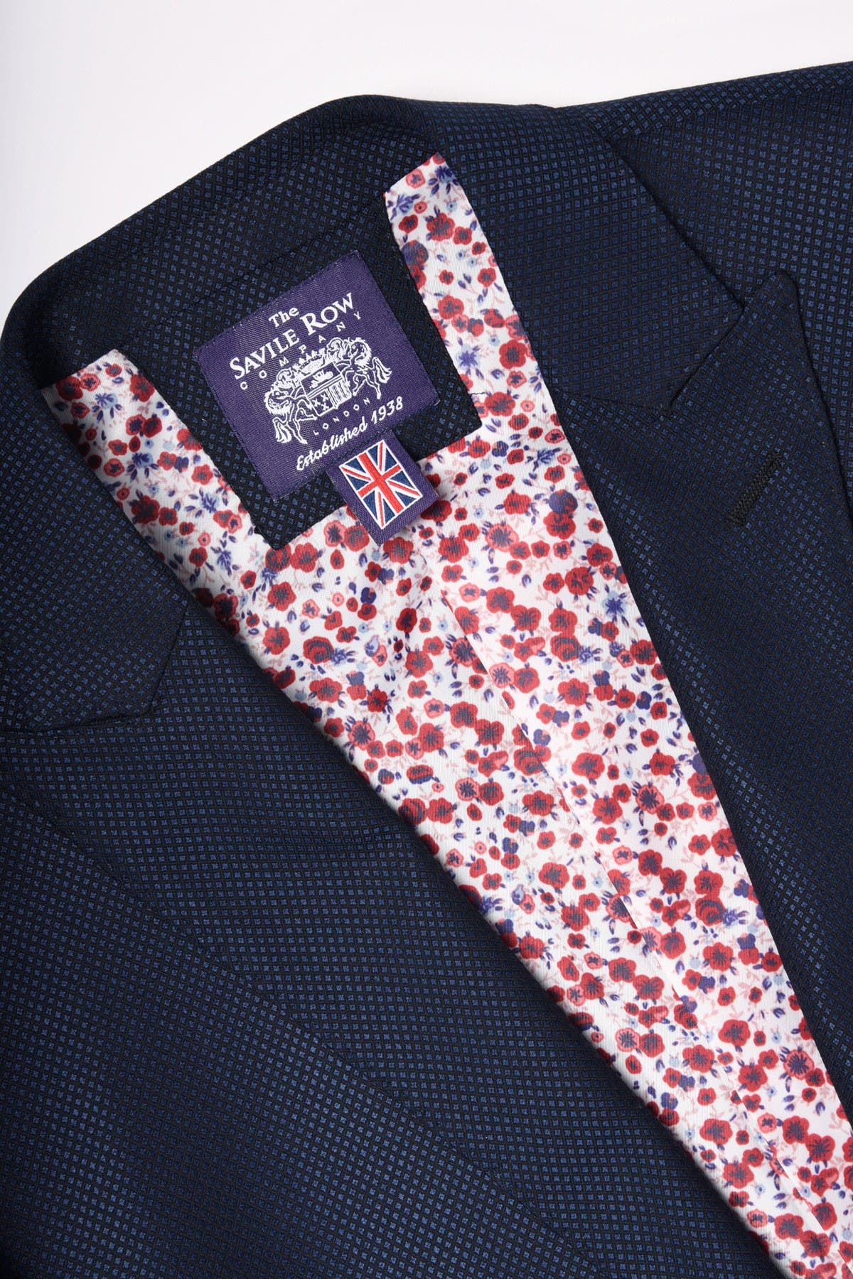 SAVILE ROW CO Slim Fit Geometric Printed Sport Coat | Nordstromrack
