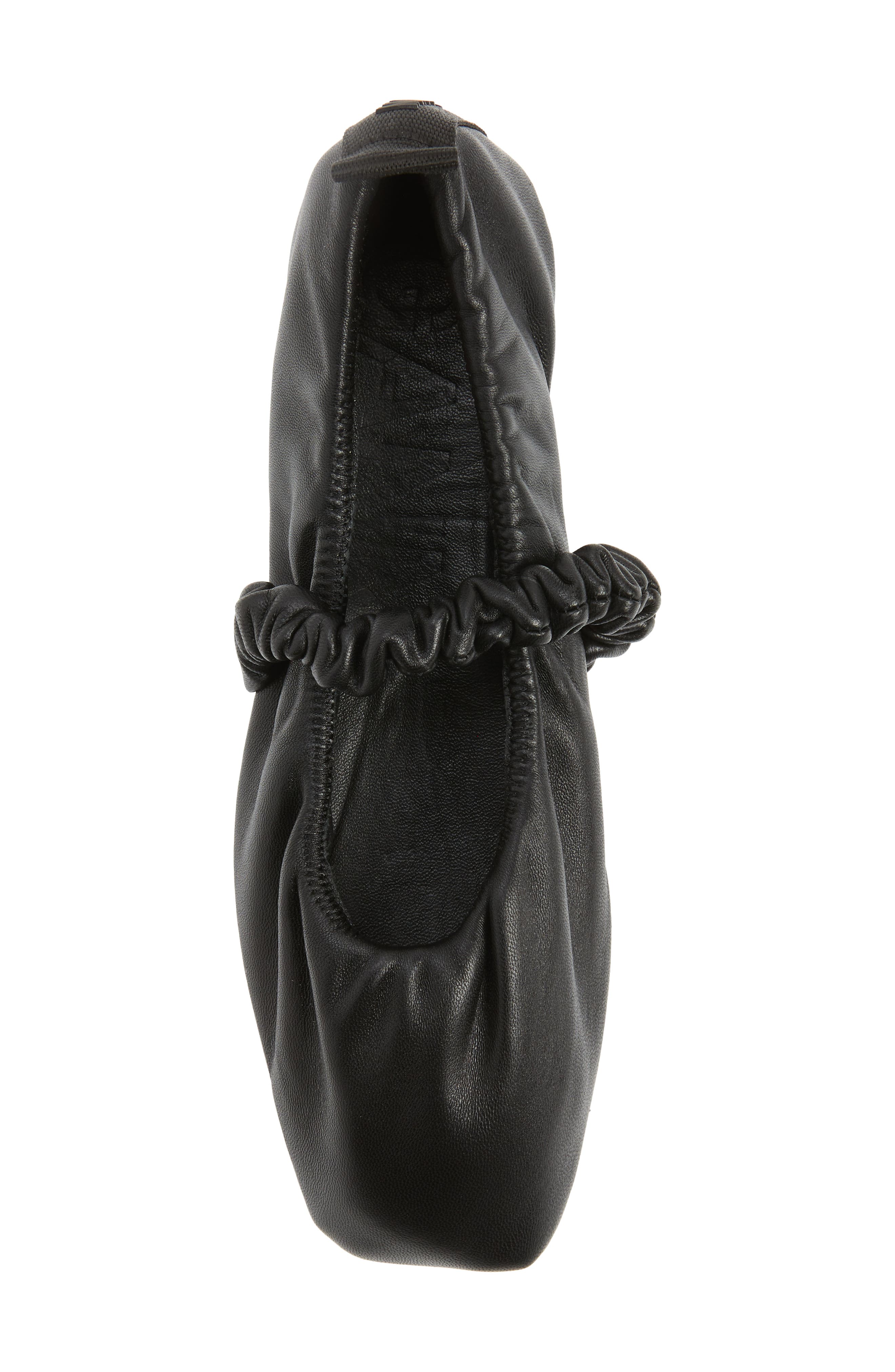 Ganni Soft Square Toe Ballerina Flat | Nordstrom