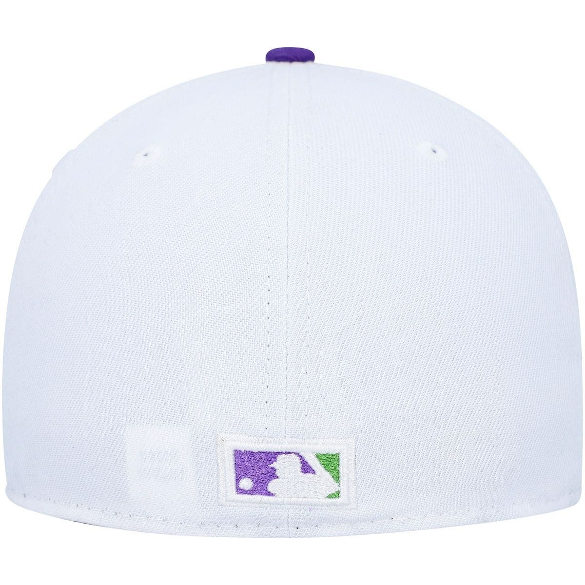 New Era Men's New Era White Montreal Expos 25th Anniversary Side Patch ...