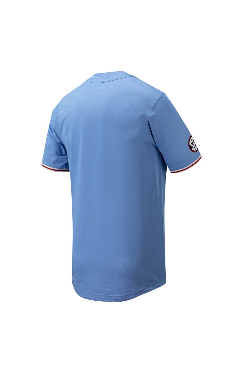 Nike Men's Nike Powder Blue Ole Miss Rebels Replica Full-Button ...