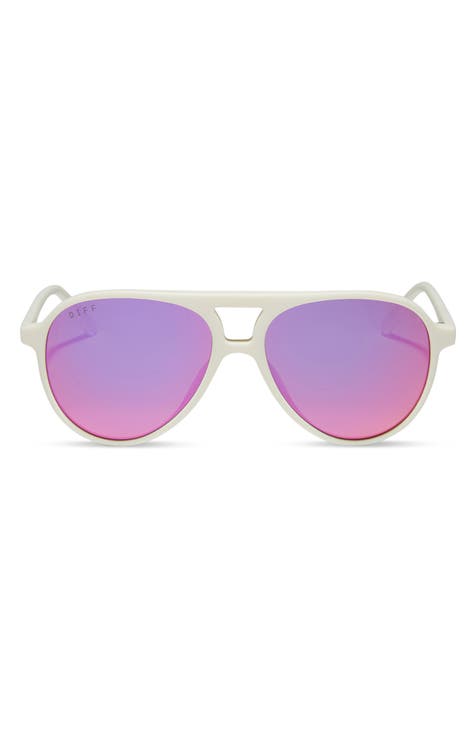 Men's White Aviator Sunglasses | Nordstrom