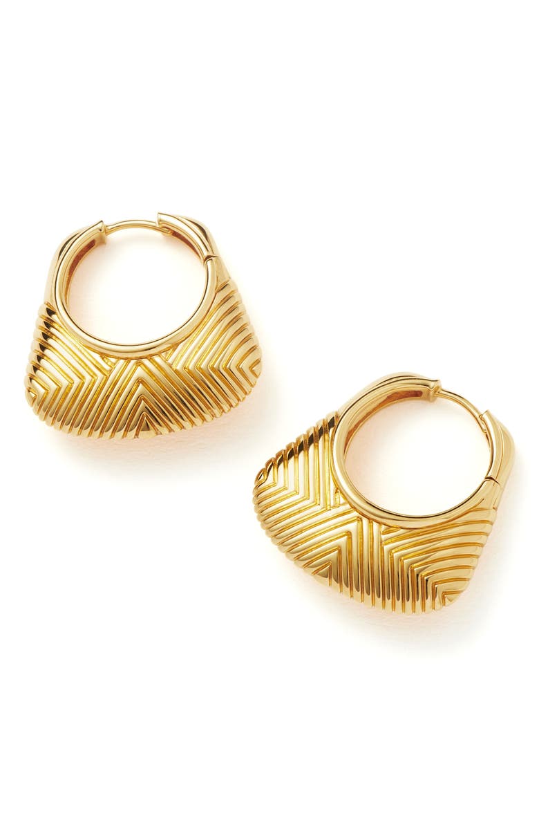 Missoma Hera Ridge Hoop Earrings | Nordstrom