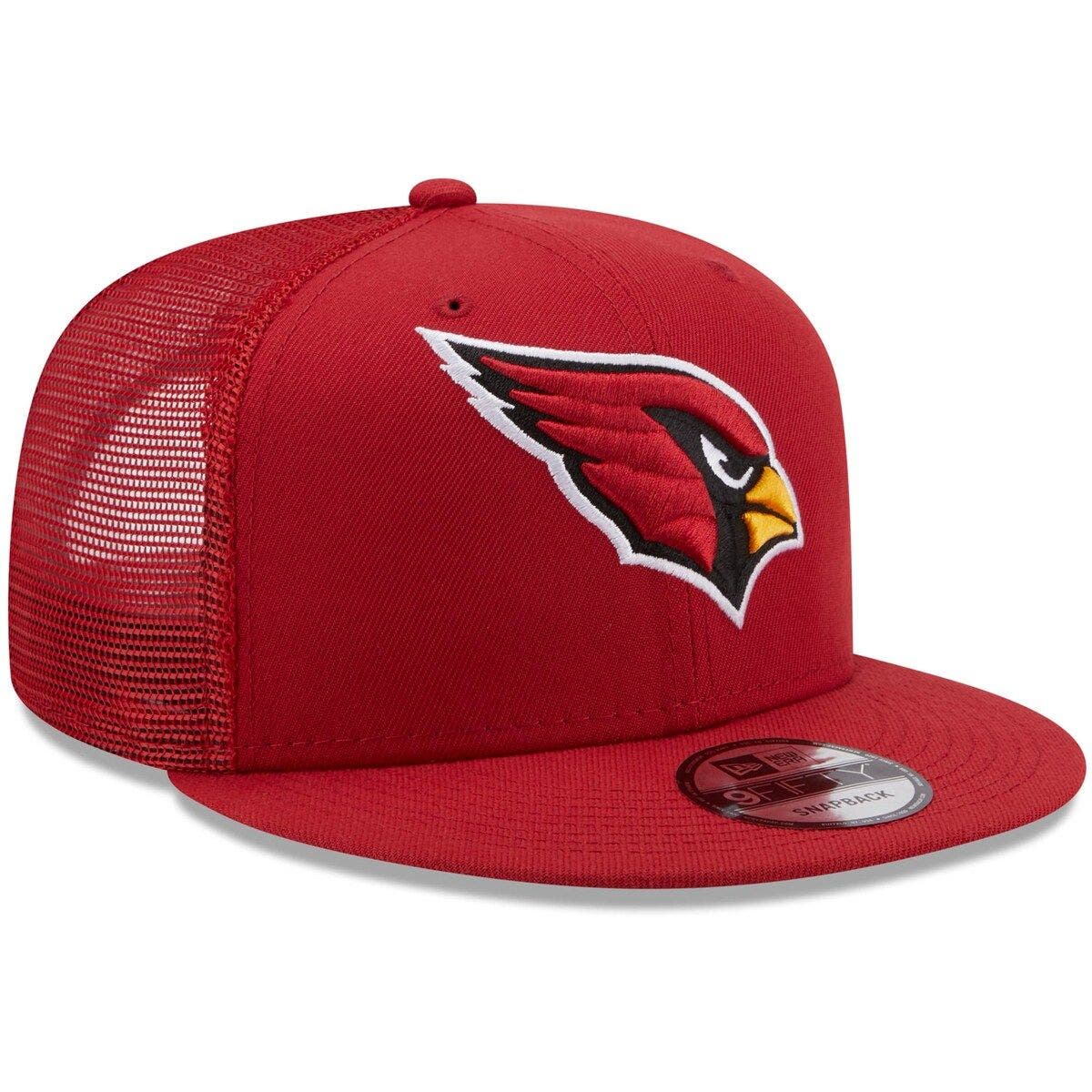 New Era Men's New Era Cardinal Arizona Cardinals Classic Trucker 9FIFTY ...