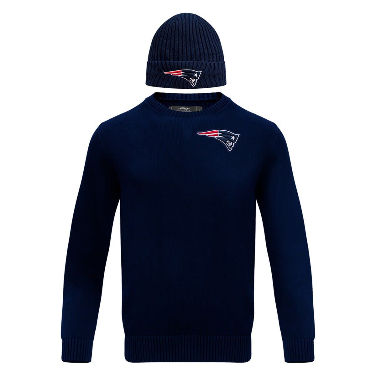 PRO STANDARD Men's Pro Standard Navy New England Patriots Crewneck ...