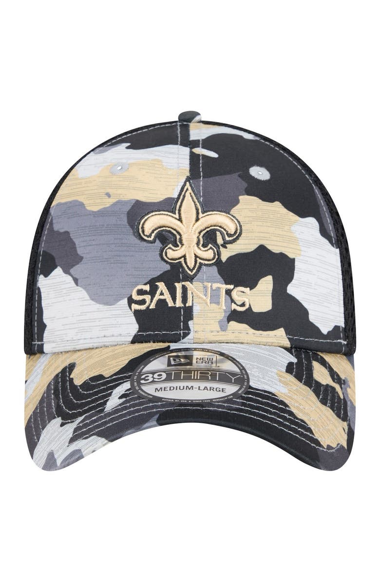 New Era Men's New Era Camo/Black New Orleans Saints Active 39THIRTY ...