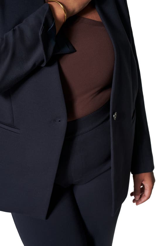 Spanx The Perfect Collarless Cutaway Blazer In Classic Navy | ModeSens Spanx The Perfect Collarless Cutaway Blazer In Classic Navy | ModeSens