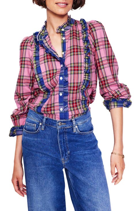 Women's Plaid Tops | Nordstrom