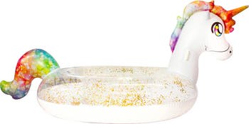 POOLCANDY Extra Large Glitter Unicorn Float | Nordstromrack
