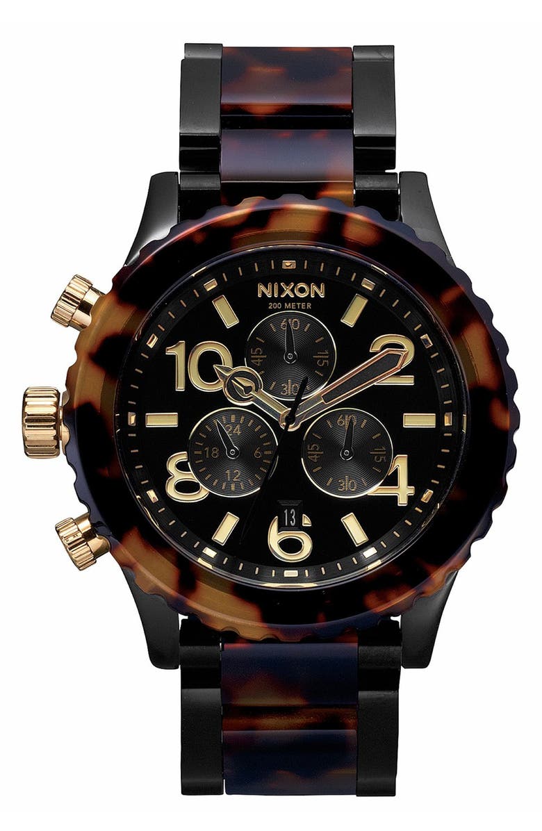 Nixon The 42 20 Chrono Watch 42mm Nordstrom Nixon The 42 20 Chrono Watch 42mm Nordstrom