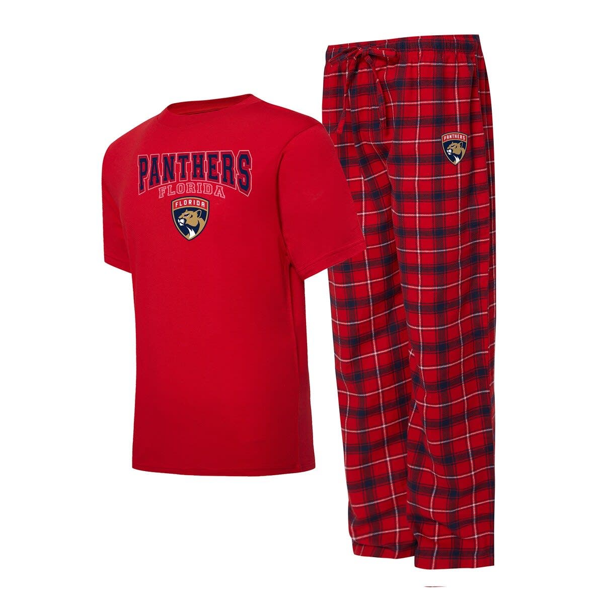 CONCEPTS SPORT Men's Concepts Sport Red/Navy Florida Panthers Arctic T ...