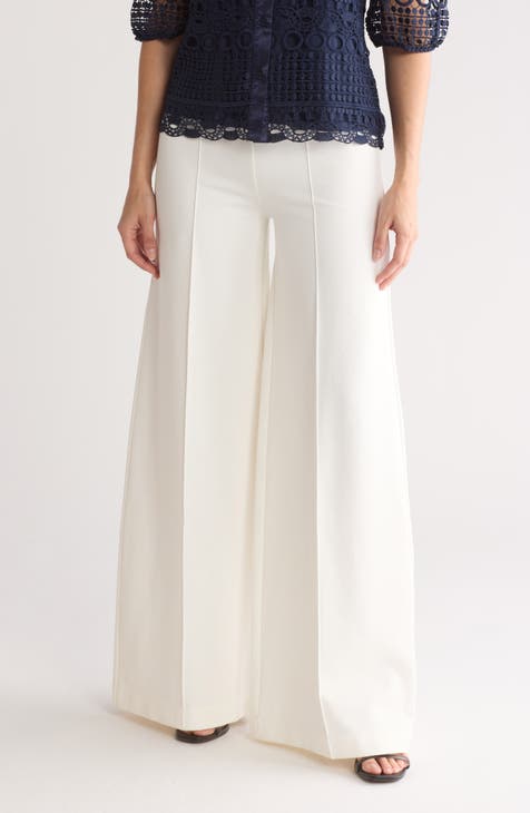 Women's White Wide Leg & Palazzo Pants | Nordstrom Rack