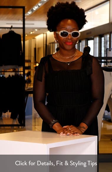 CELINE Triomphe 52mm Oval Sunglasses | Nordstrom