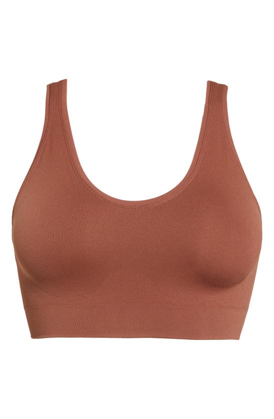 Nordstrom Smooth & Renew Tank Bralette In Brown Mink | ModeSens
