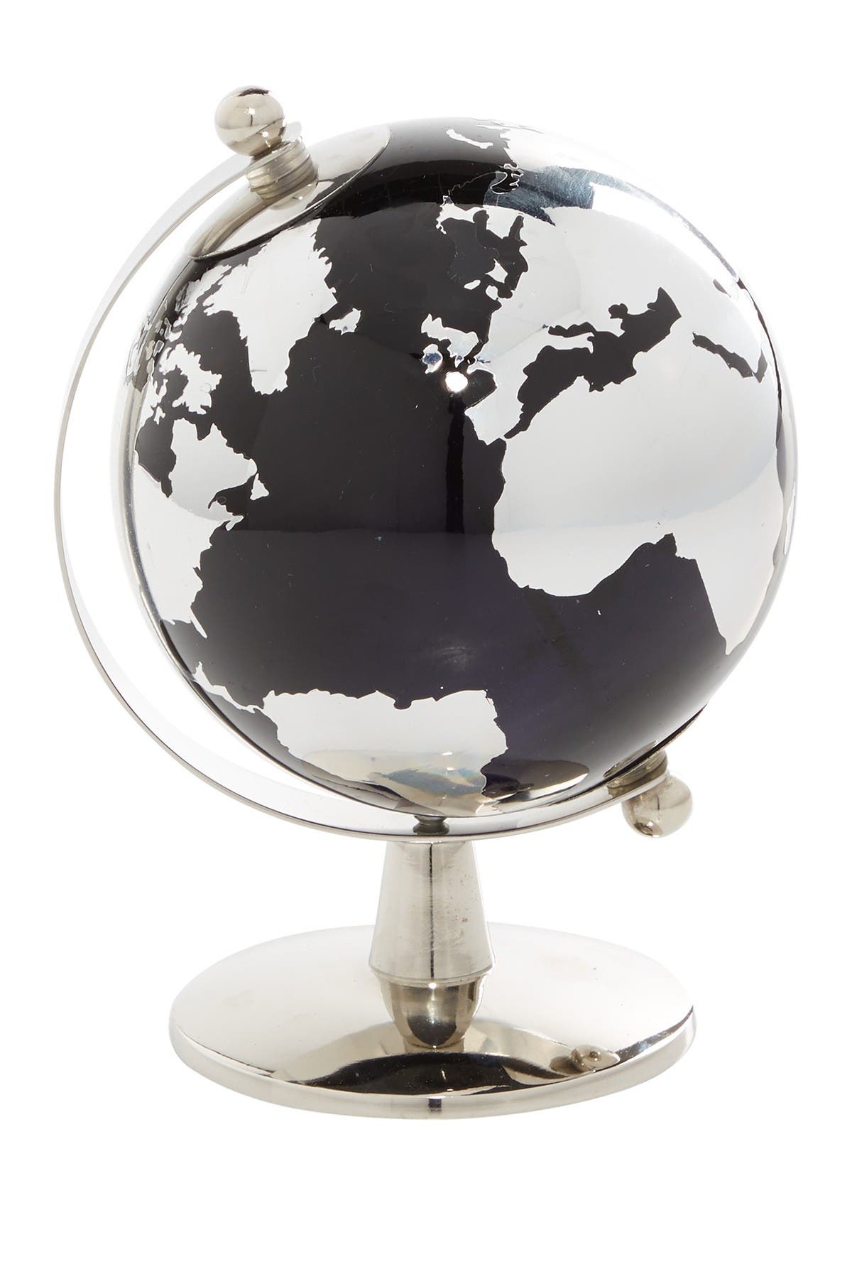 Willow Row Black Stainless Steel Contemporary Globe | ModeSens