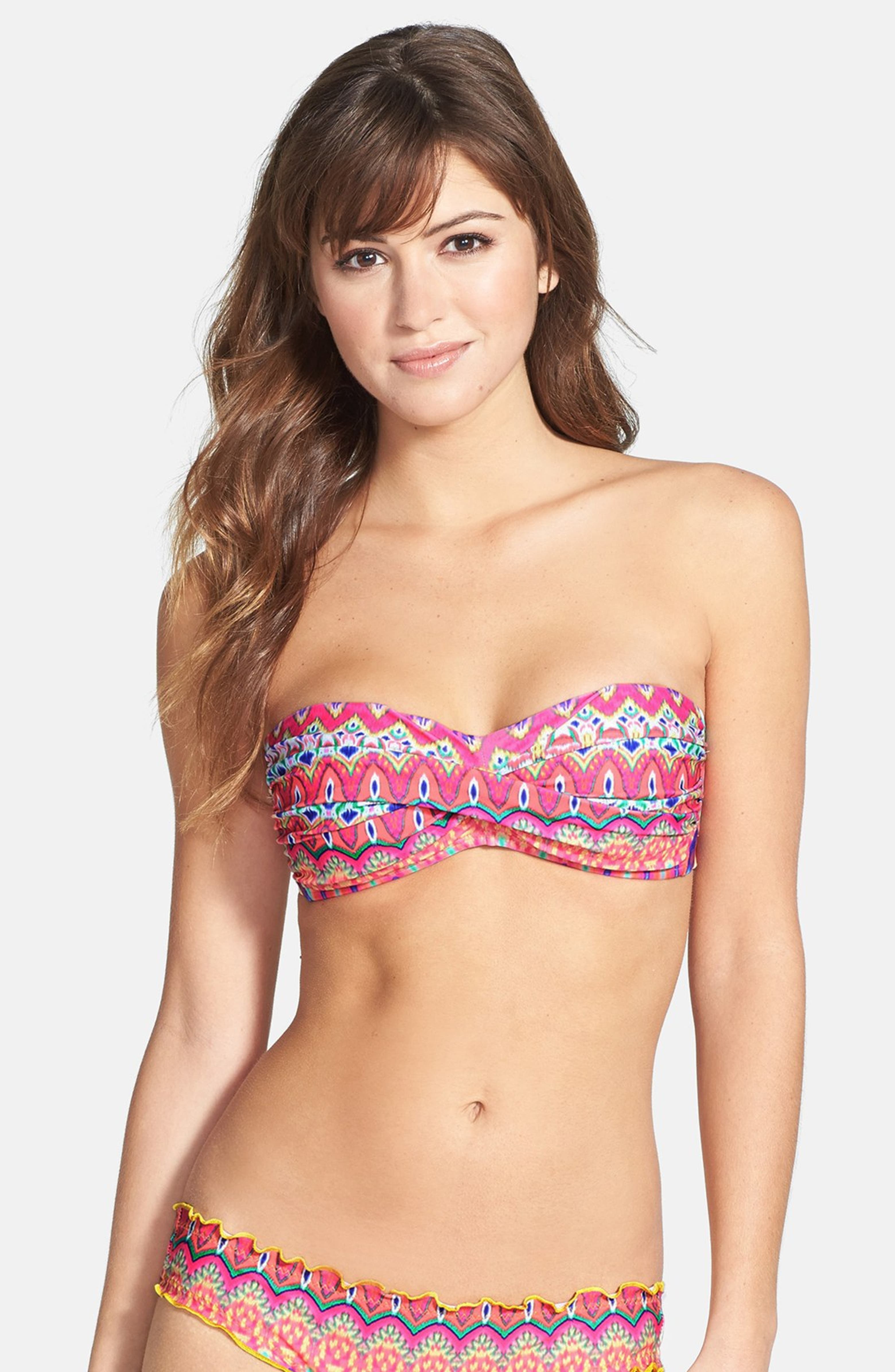 The Bikini Lab Gemmin Twist Bandeau Bikini Top Nordstrom
