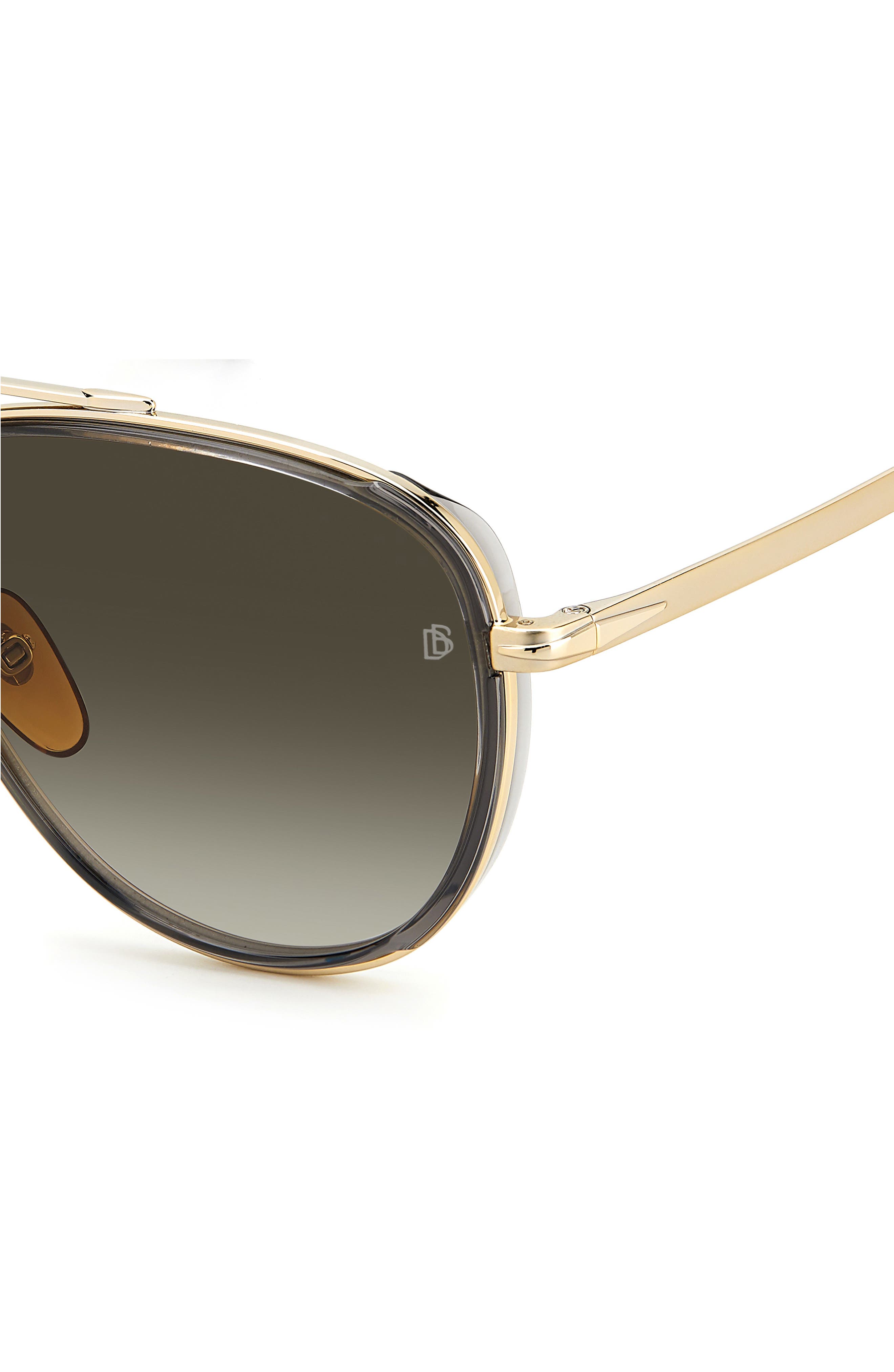 David Beckham Eyewear David Beckham 58mm Aviator Sunglasses | Nordstrom