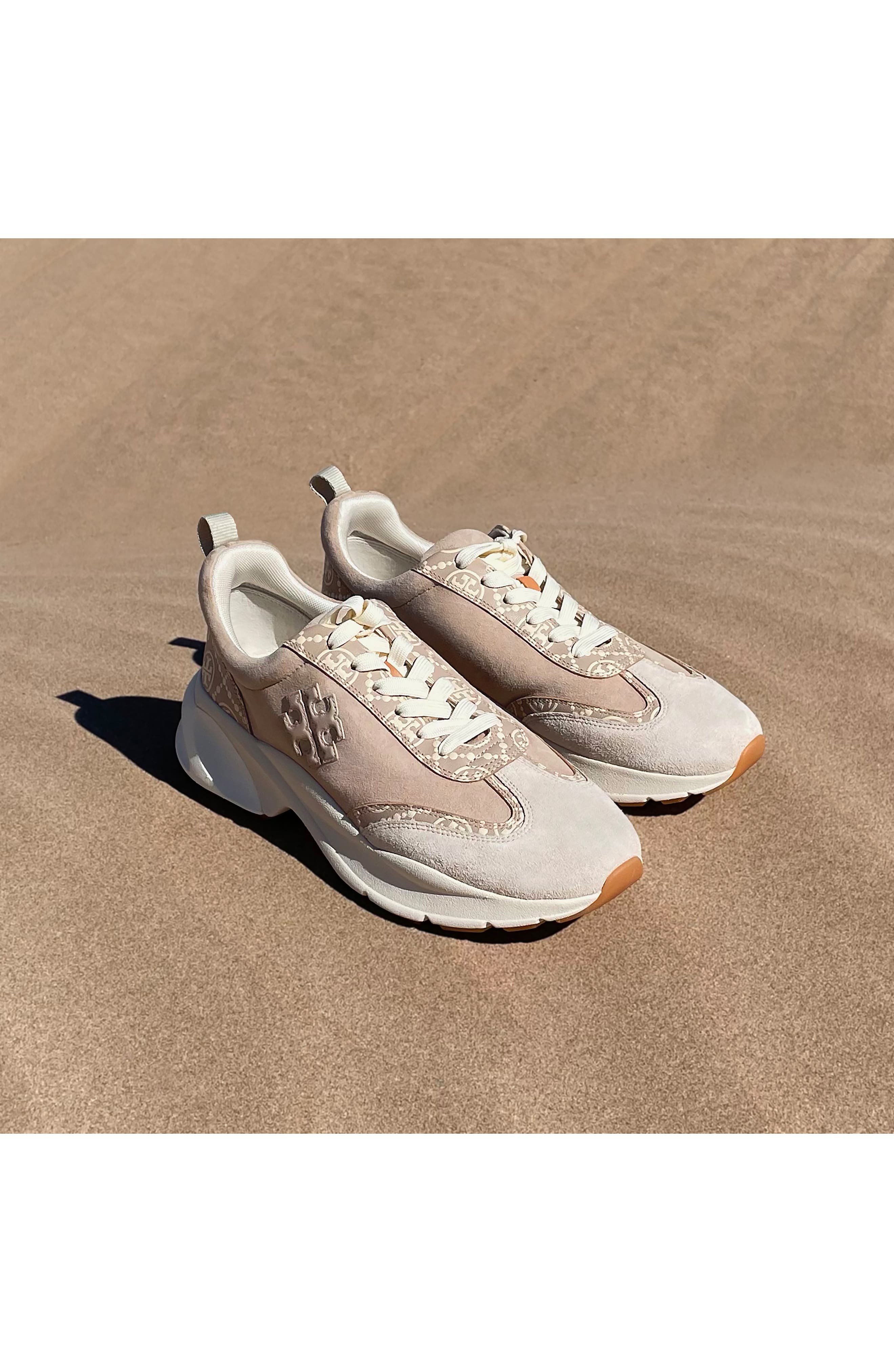 Tory Burch T Monogram Good Luck Trainer Sneaker | Nordstrom