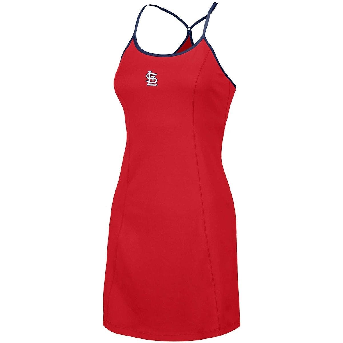 LUSSO Women's Lusso Red St. Louis Cardinals Nakita Strappy Scoop Neck ...