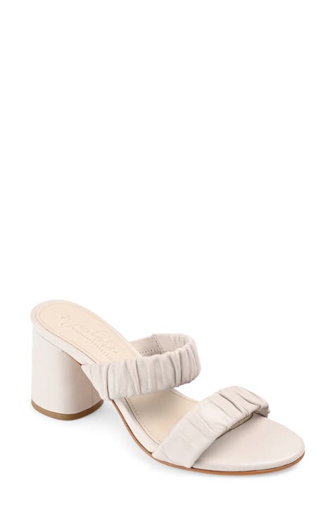 White Block-Heel Sandals for Women | Nordstrom