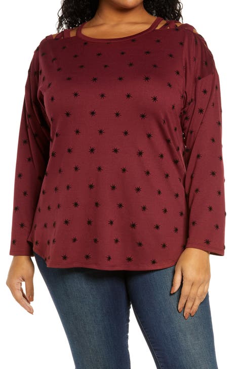 Red Plus-Size Tops for Women | Nordstrom
