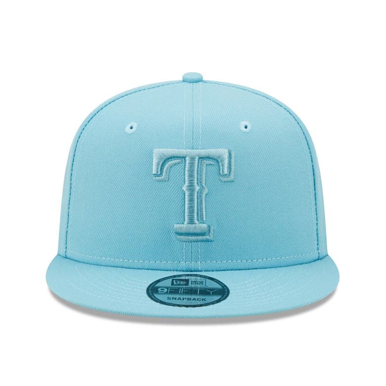 New Era Light Blue Texas Rangers Color Pack Tonal 9fifty Snapback Hat ...