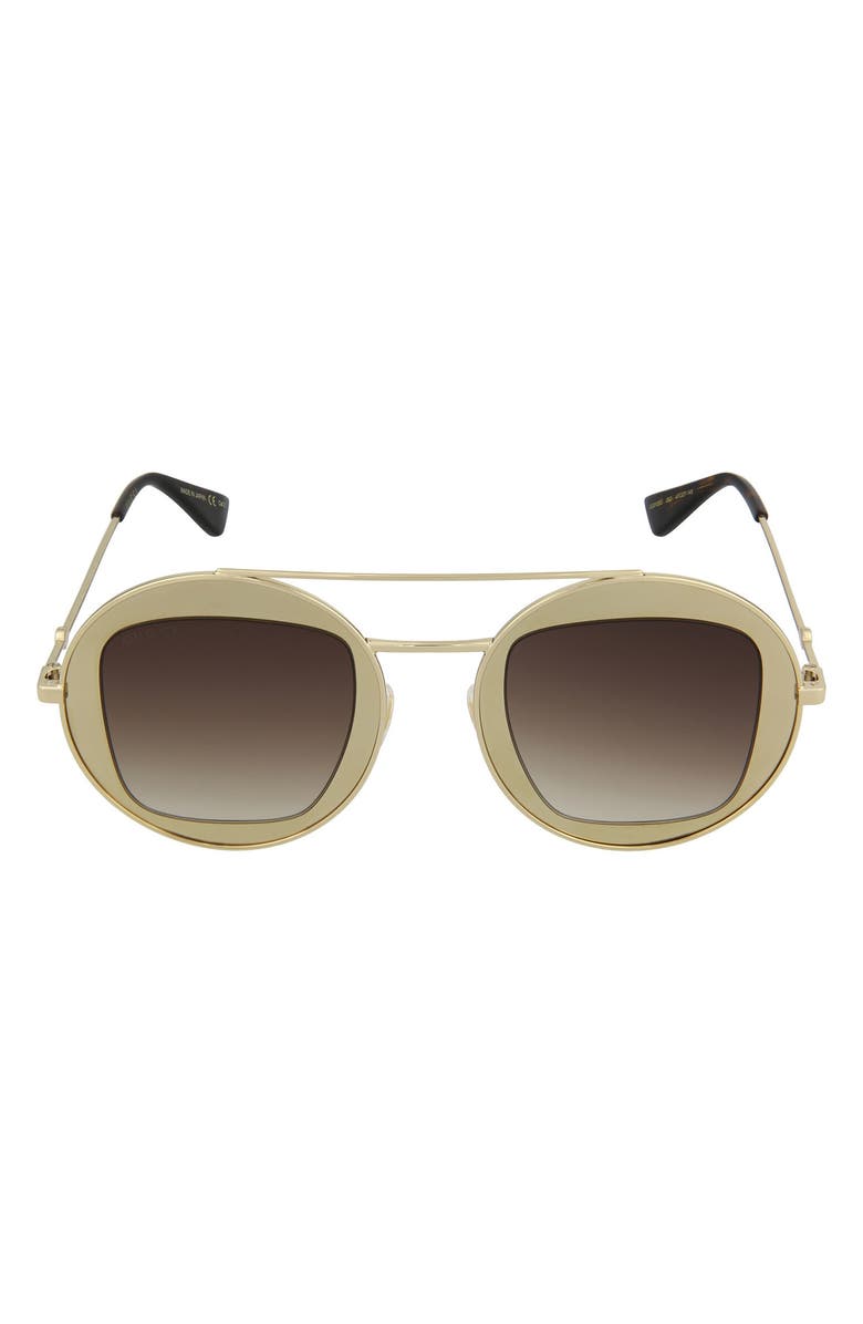Gucci 47mm Round Sunglasses | Nordstromrack
