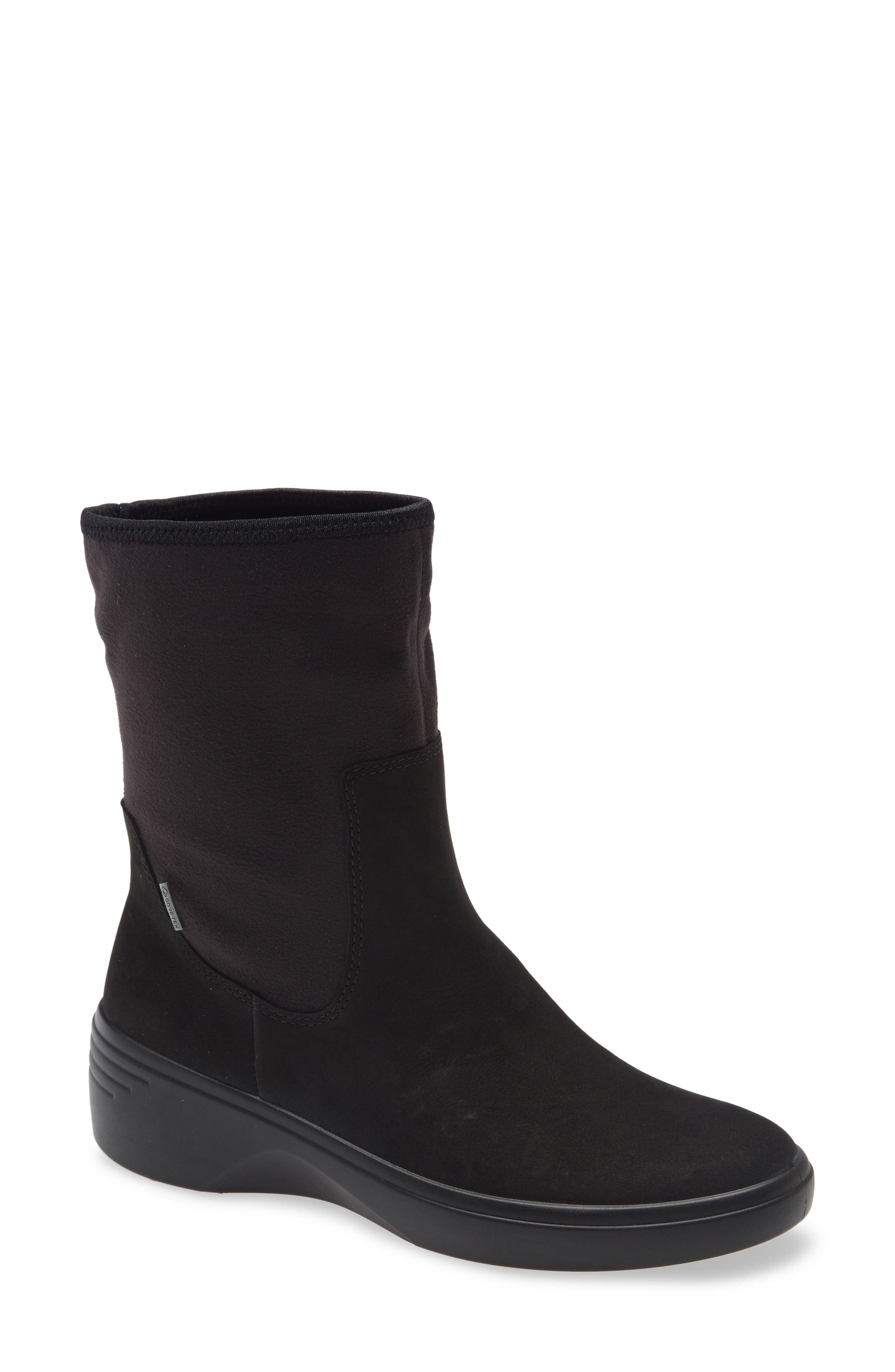 UPC 825840858464 - Women's Ecco Soft 7 Gore-Tex Waterproof Wedge Boot ...