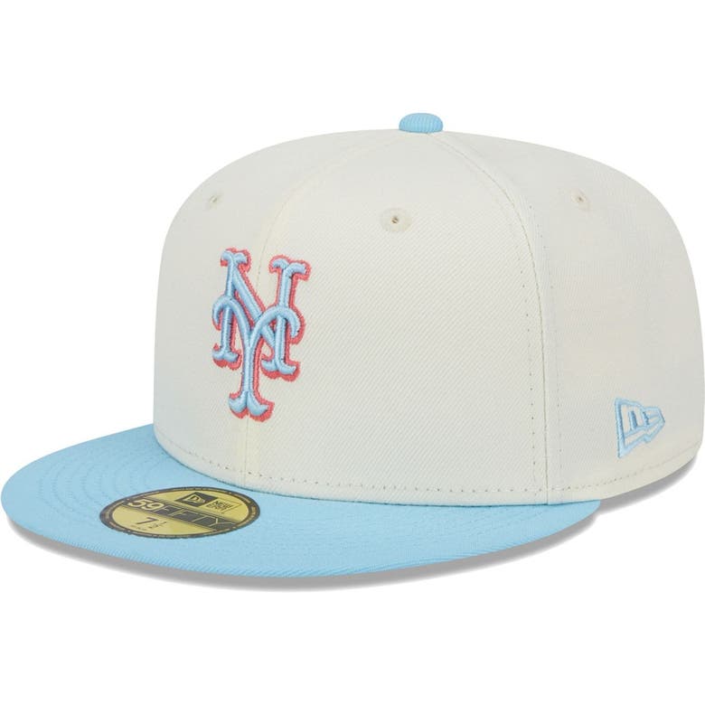 New Era White/light Blue New York Mets Spring Color Two-tone 59fifty ...