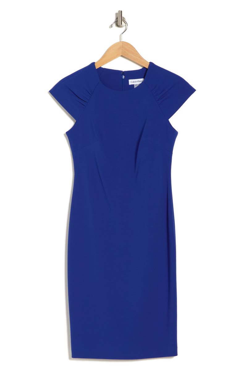 Calvin Klein Cap Sleeve Sheath Dress Nordstromrack
