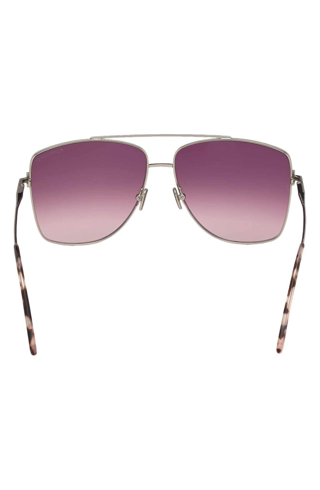 TOM FORD Reggie 61mm Gradient Aviator Sunglasses | Nordstrom