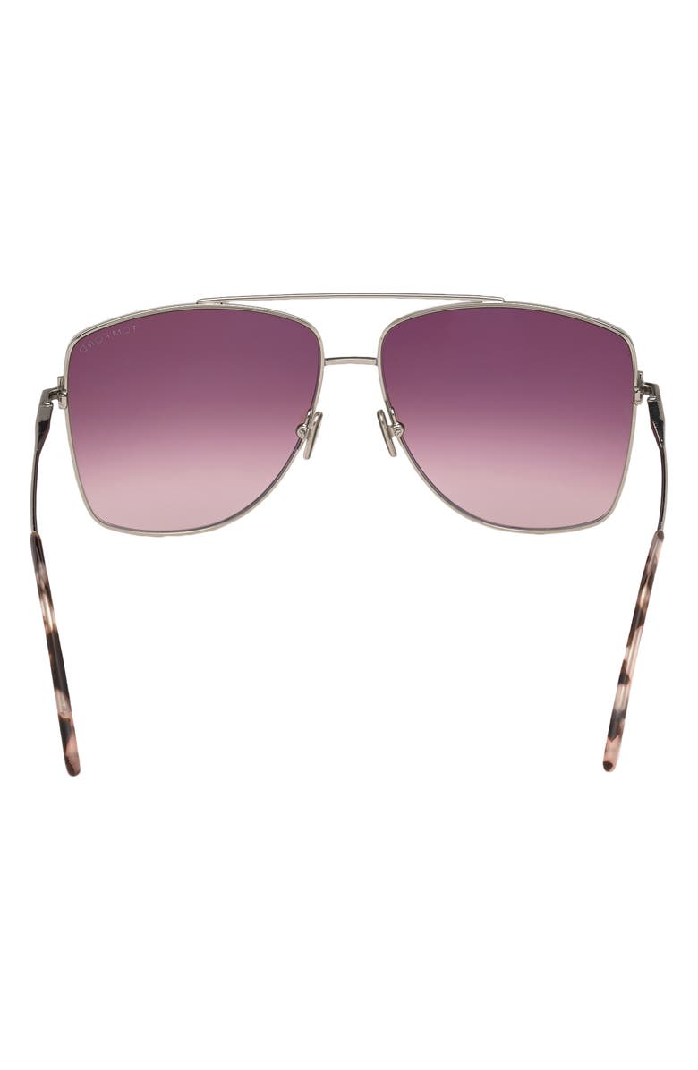 TOM FORD Reggie 61mm Gradient Aviator Sunglasses | Nordstrom