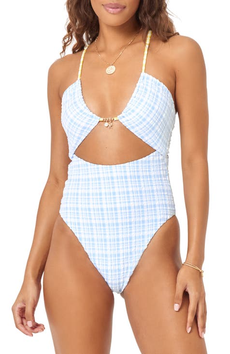 Womens Cutout One Piece Swimsuits Nordstrom