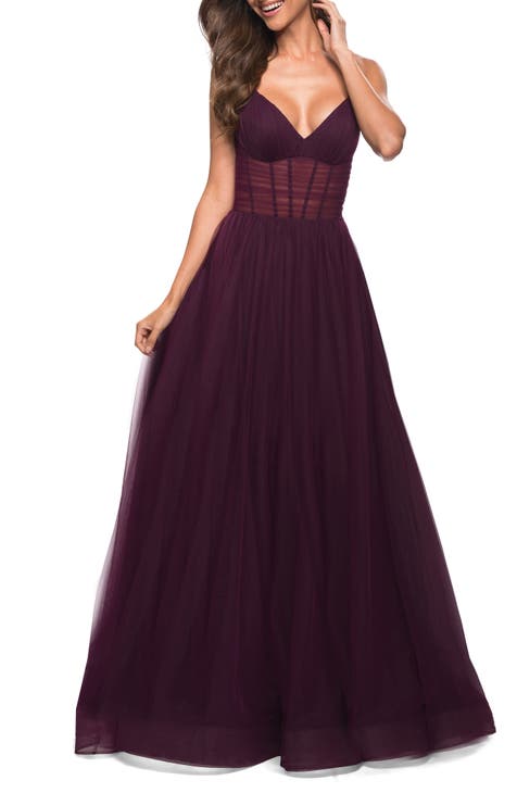 Women's Burgundy Formal Dresses & Evening Gowns | Nordstrom
