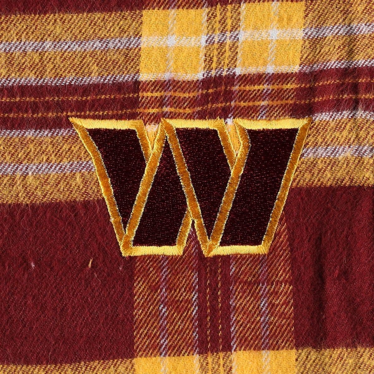 CONCEPTS SPORT Men's Concepts Sport Burgundy/Gold Washington Commanders ...