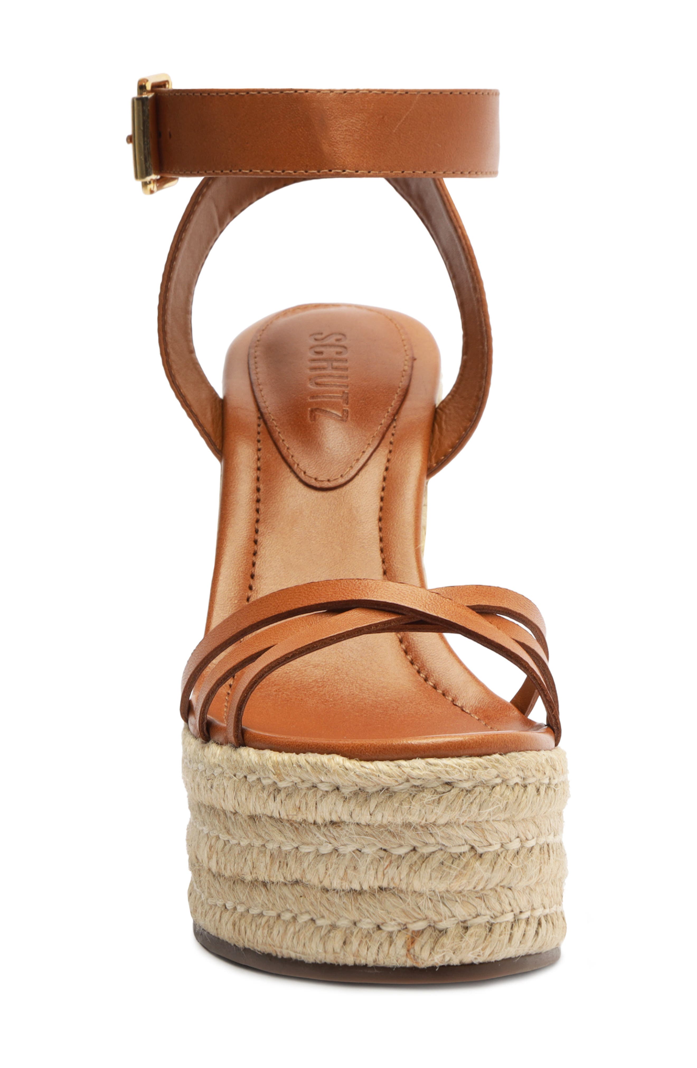 Schutz Alexandra Espadrille Platform Wedge Sandal (Women) | Nordstrom