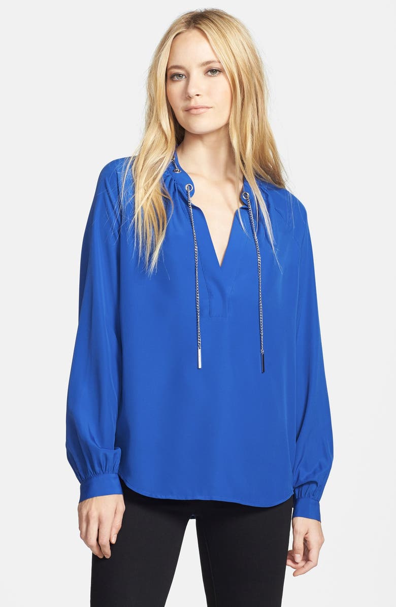 Michael Michael Kors Chain Neck Blouse Nordstrom