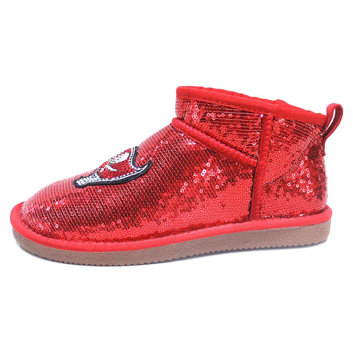 CUCE Women's Cuce Red Tampa Bay Buccaneers Sequin Ankle Boots | Nordstrom